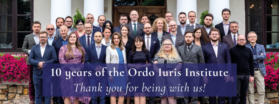 10 years of the Ordo Iuris Institute. Thank you for being with us!